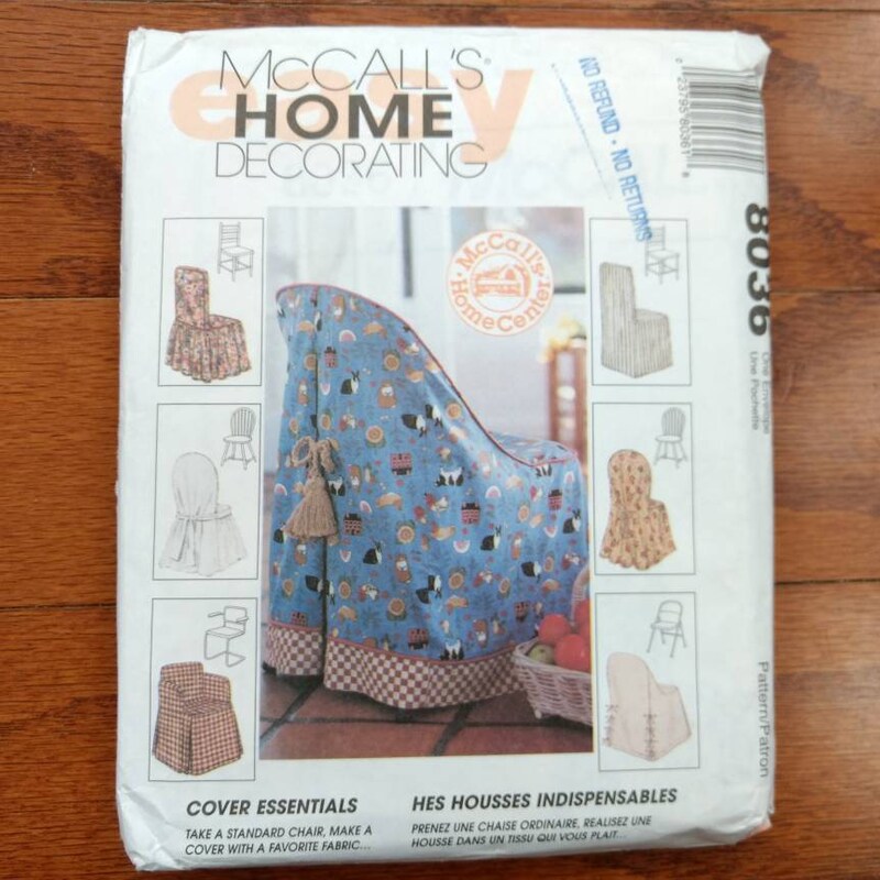 Chair Cover Patterns - Etsy