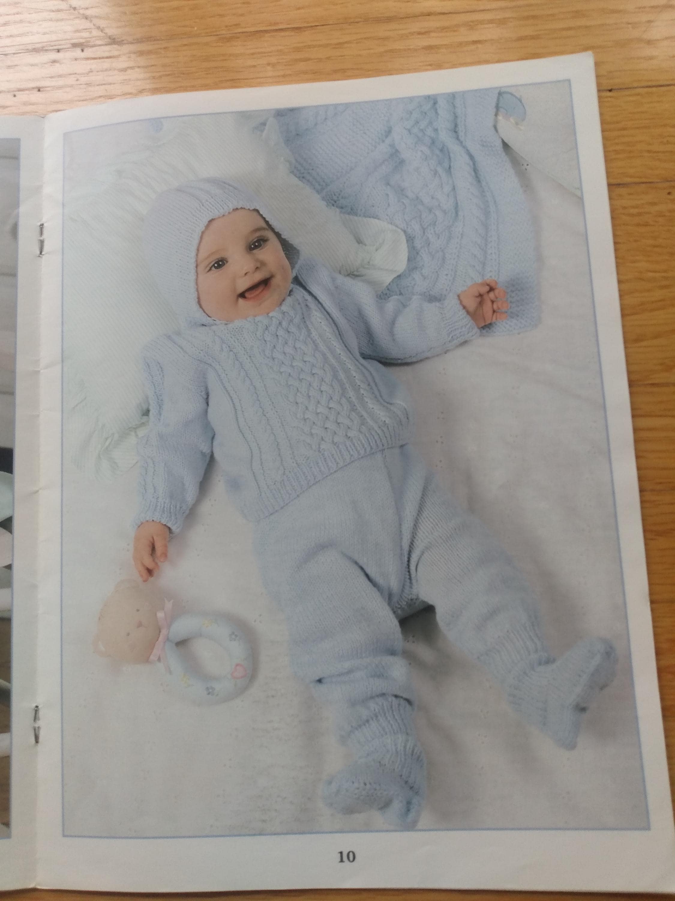 Vintage Baby Layettes Knitting Pattern Book Infants Boys Girls Blankets ...