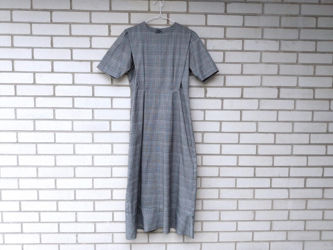 Amish Mennonite Nursing Cape Dress 36" Bust 31" Waist Handmade Black ...