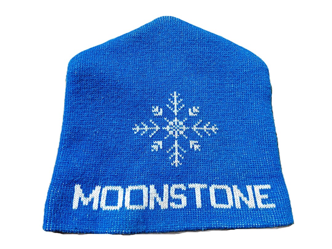Vintage Ski Hat Mount St. Louis MOONSTONE Knitted Toque Made in U.S.A ...