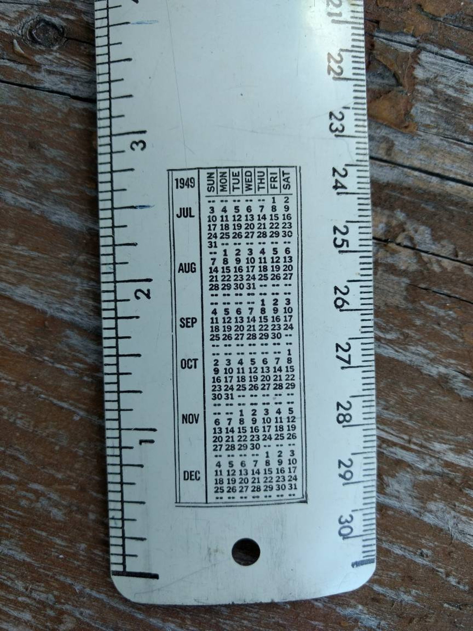 Vintage Advertising Ruler Metal 1949 1940s Newtex Services - Etsy