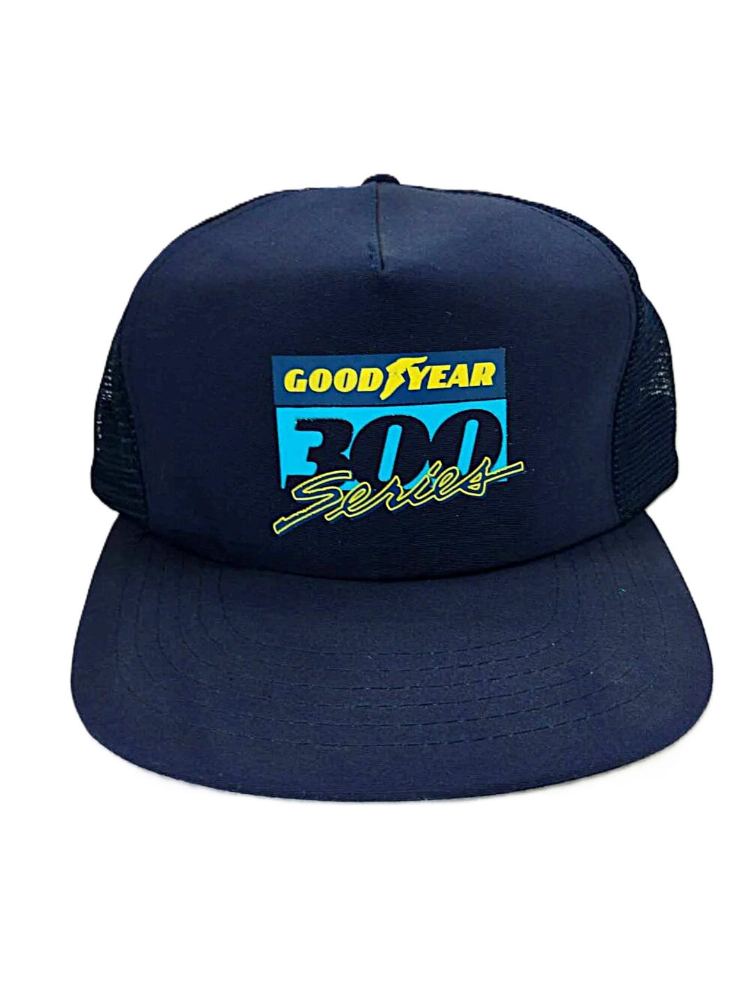Vintage GOODYEAR Trucker Hat "300 Series" Tires Mesh Snapback Cap KP ...