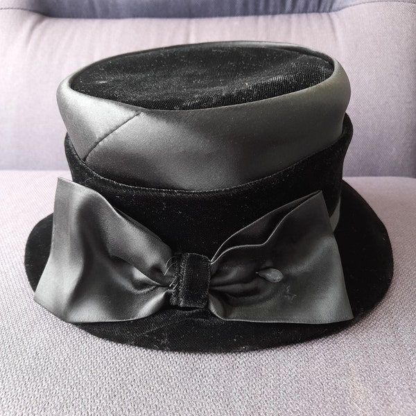 Velvet Top Hat - Etsy