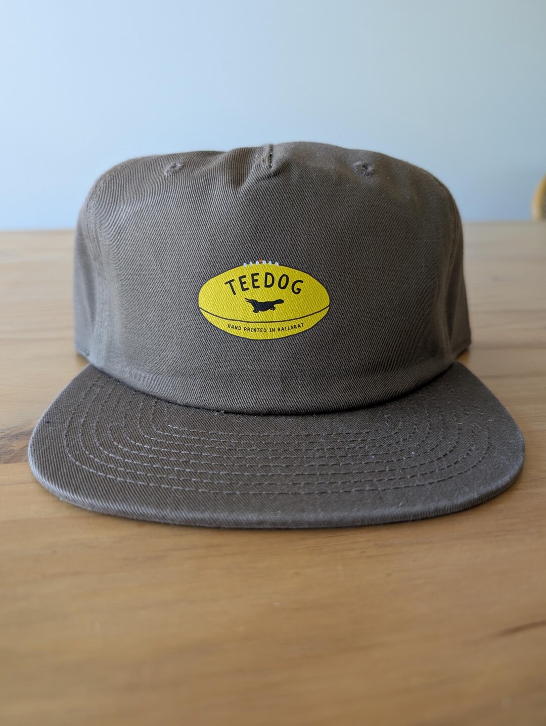 Teedog Footy Hat, Retro AFL Style Fan Cap, Vintage Football Supporter ...