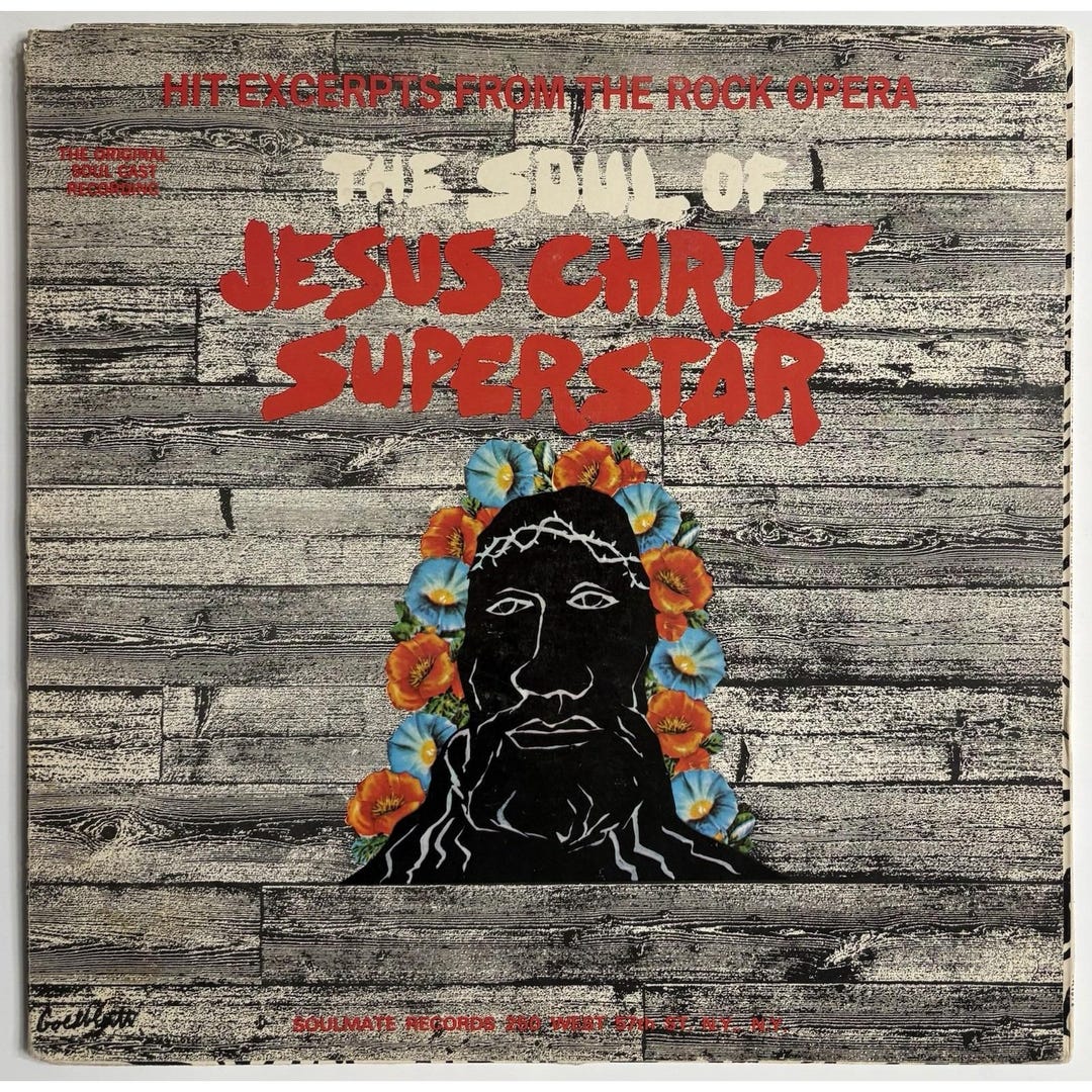 Various - the Soul of Jesus Christ Superstar - Vinyl LP - Ultrasonic ...