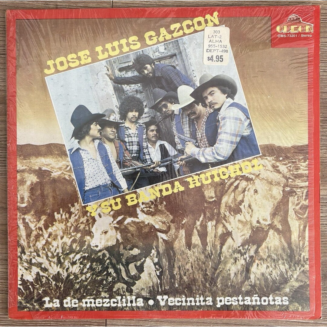 Jose Luis Gazcon Y Su Banda Huichol - 1982 EMI Rare Vinyl LP Ultrasonic ...