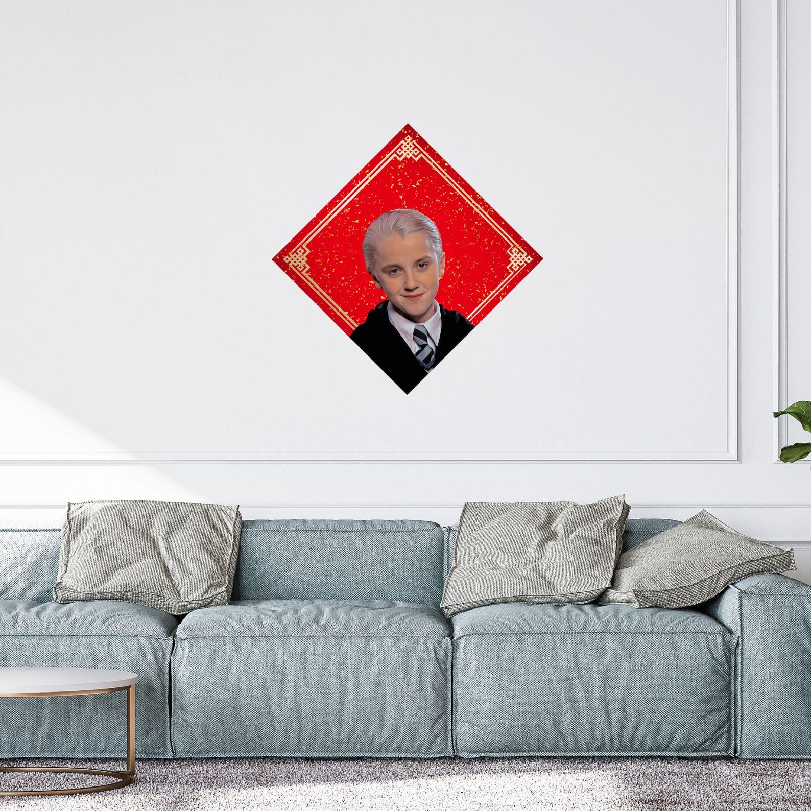 Draco Malfoy Lunar New Year 2026 (set of 7) Mascot Printable CNY Props ...