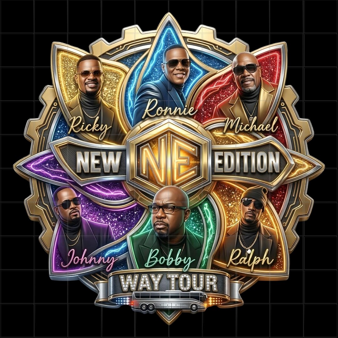 New Edition Way Tour PNG, Concert 2026 T-shirt Design (digital File) - Etsy