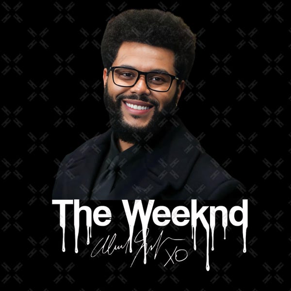 The Weeknd Svg - Etsy