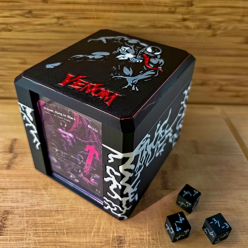 Commander Deck Box Spider - Etsy