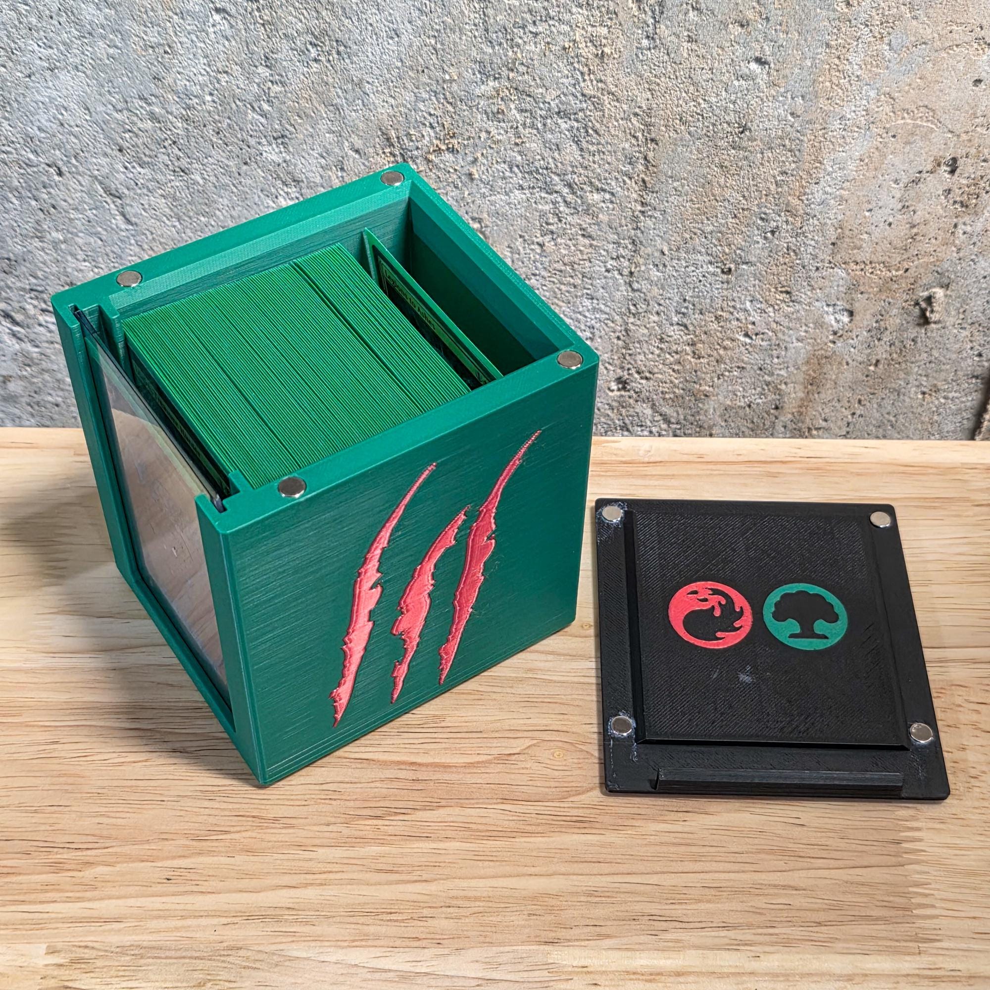 Godzilla Etali Kaiju Magnetic MTG Commander Deck Box |spellkeeper| 3D ...