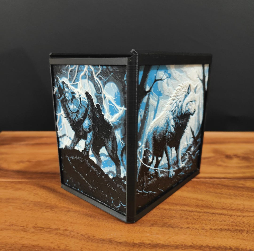 Wolves Voja Theme MTG Commander Deck Box |prism| 3D Printed TCG Deck ...