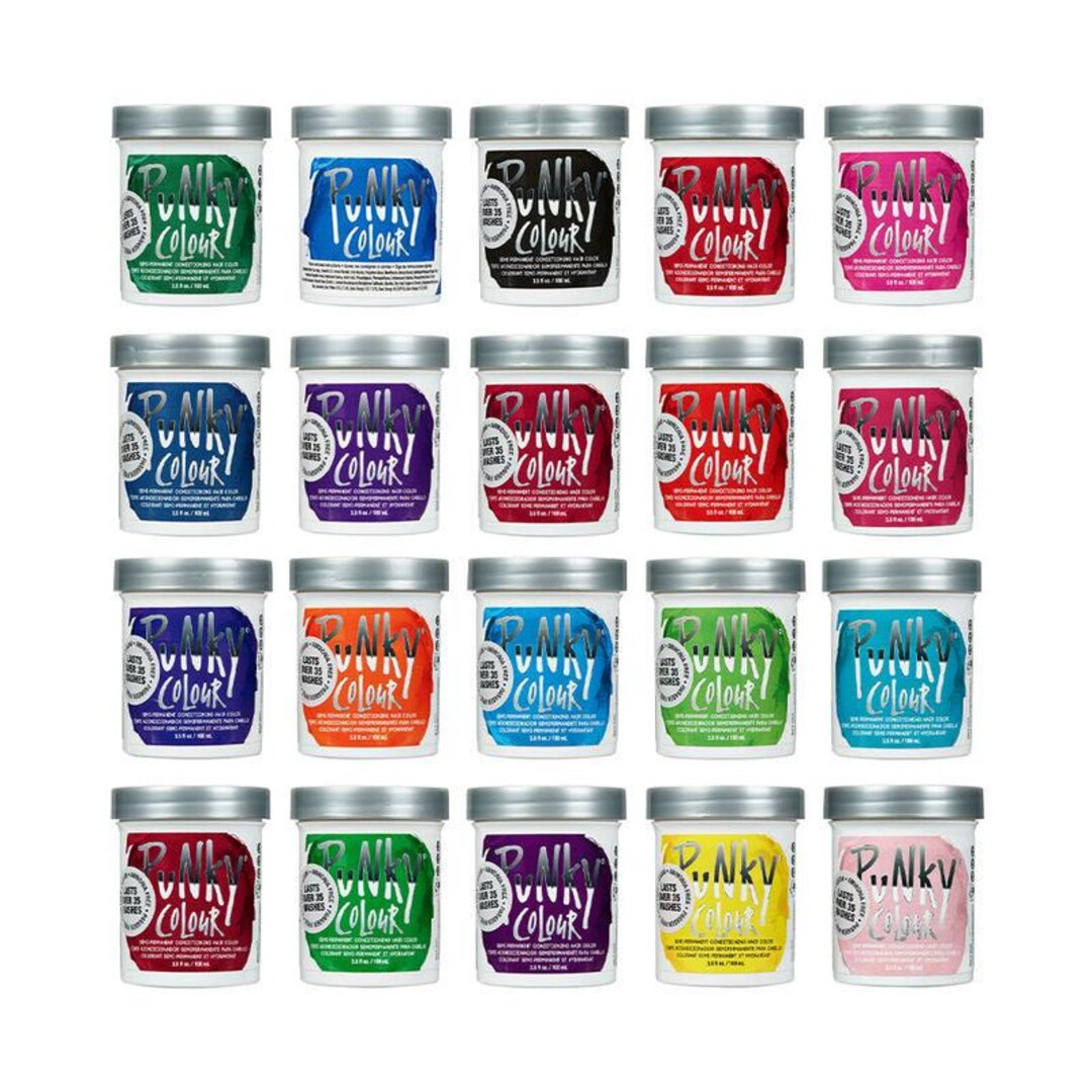 2 Pack Punky Colour Semi-permanent Hair Dye | Vegan, Cruelty-free ...