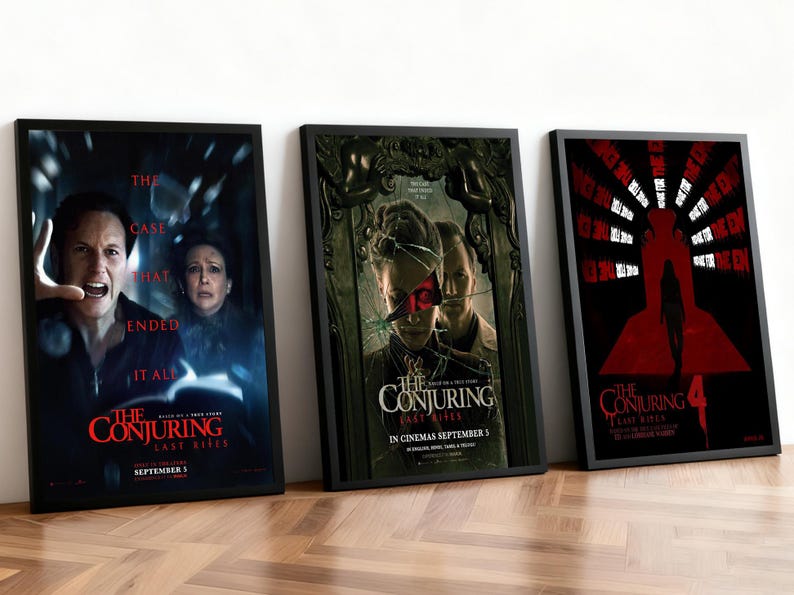 The Conjuring Last Rites Movie Poster | Classic Films | Home Theater ...