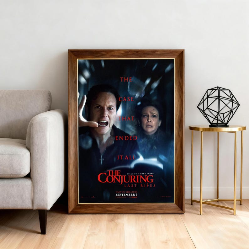 The Conjuring Last Rites Movie Poster | Classic Films | Home Theater ...