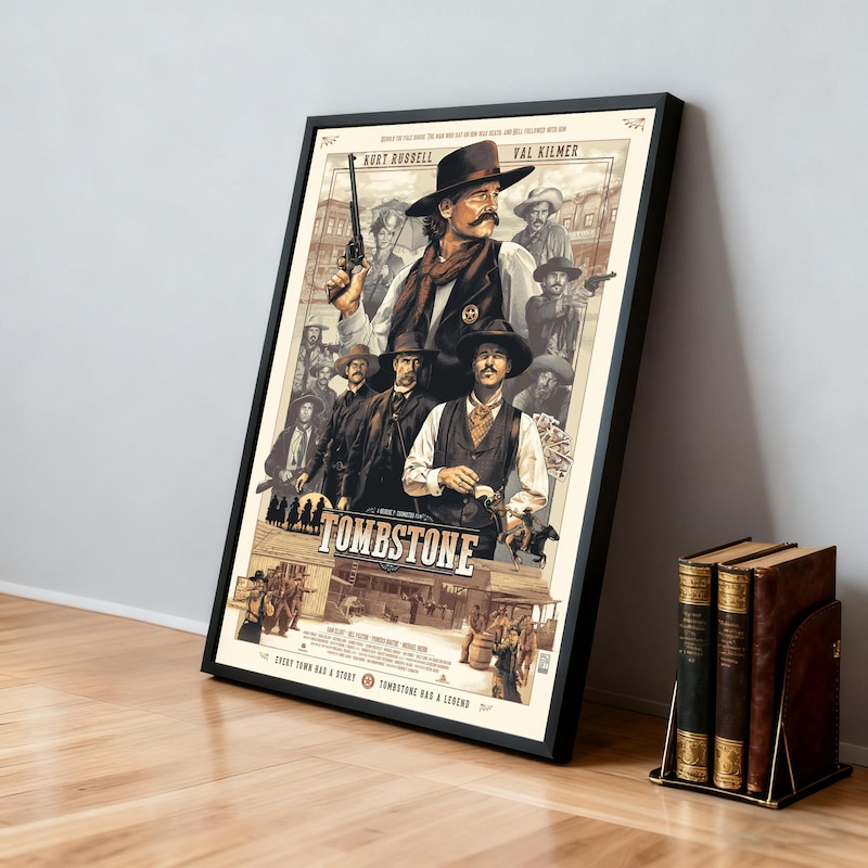Tombstone Movie Poster - Etsy