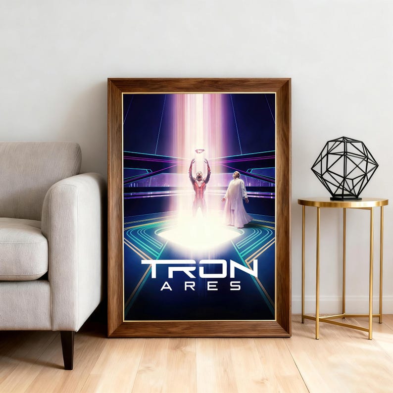 2025 Tron Ares Movie Poster | Classic Films | Home Theater ...