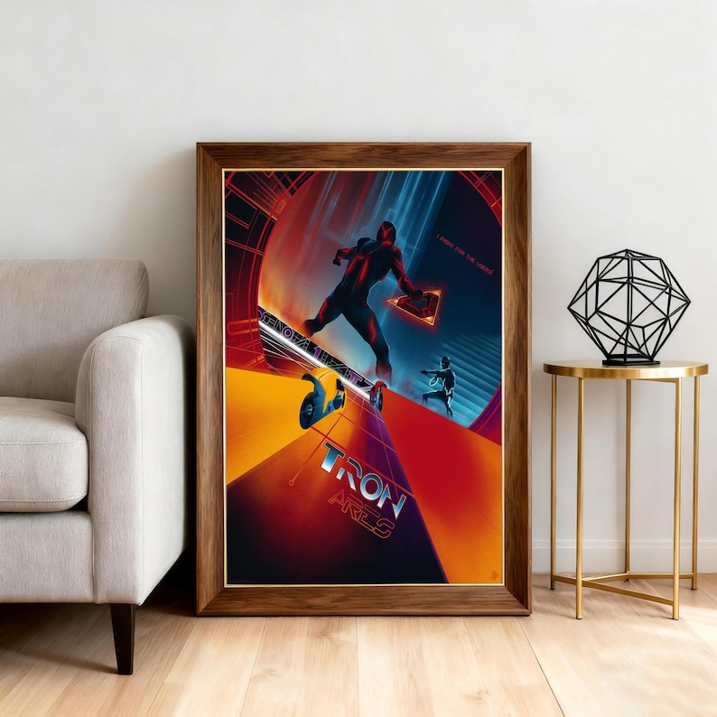 2025 Tron Ares Movie Poster | Classic Films | Home Theater ...