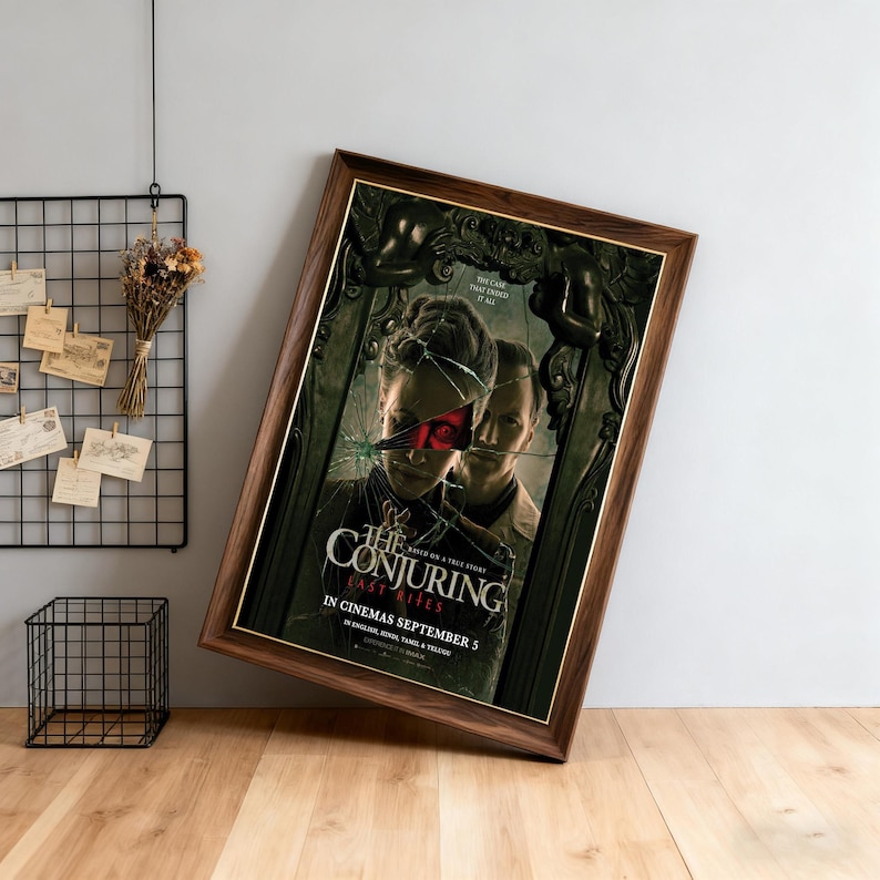 The Conjuring Last Rites Movie Poster | Classic Films | Home Theater ...
