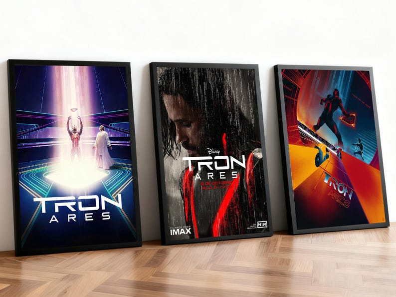2025 Tron Ares Movie Poster | Classic Films | Home Theater ...