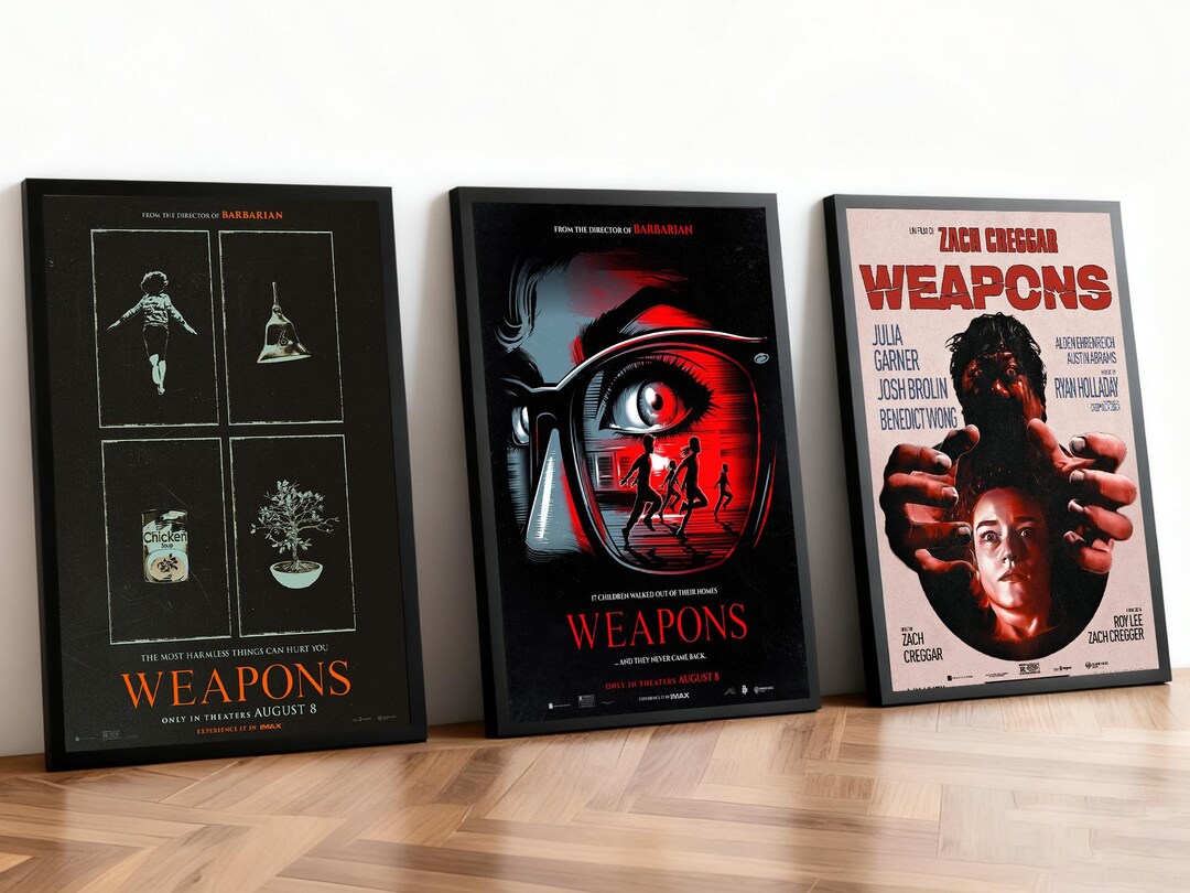 Weapons Movie Poster | Classic Films | Home Theater | Personalized Dorm ...