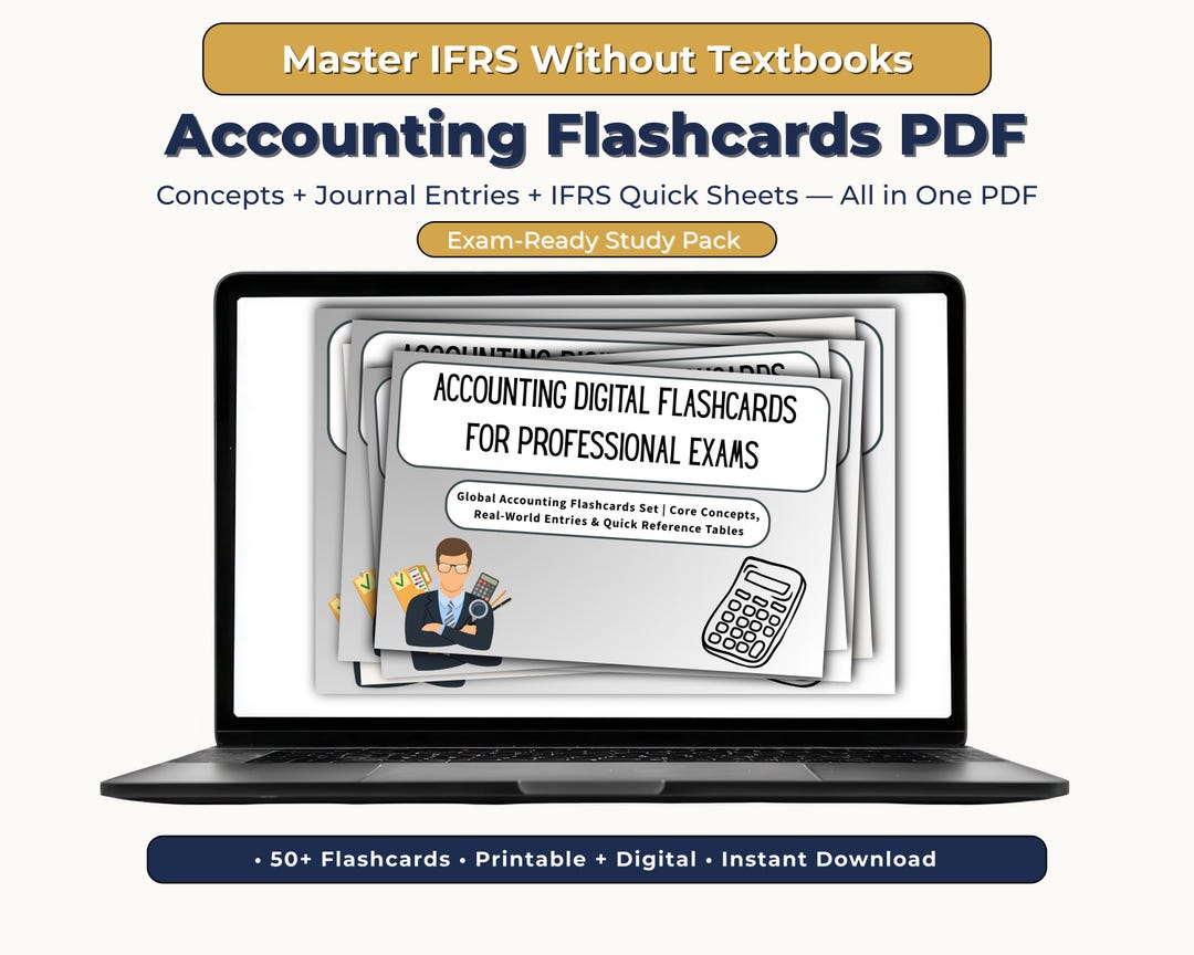 Accounting Flashcards for Professional Exams – CPA and ACCA Study Guide ...