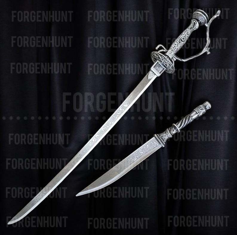 Rakuyo Sword of Lady Maria, Dual Blade Sword, Bloodborne Dual Blade ...