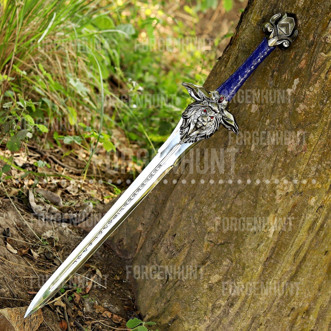 WOW Frostmourne Sword Lich King Prop, Warcraft Cosplay Prop, Game Sword ...