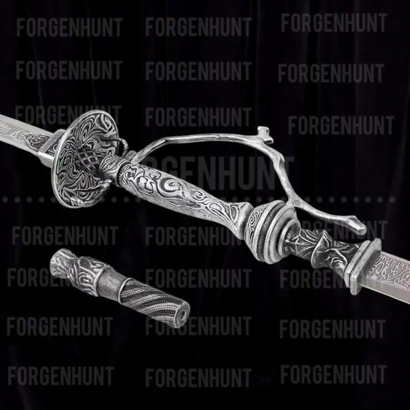 Rakuyo Sword of Lady Maria, Dual Blade Sword, Bloodborne Dual Blade ...