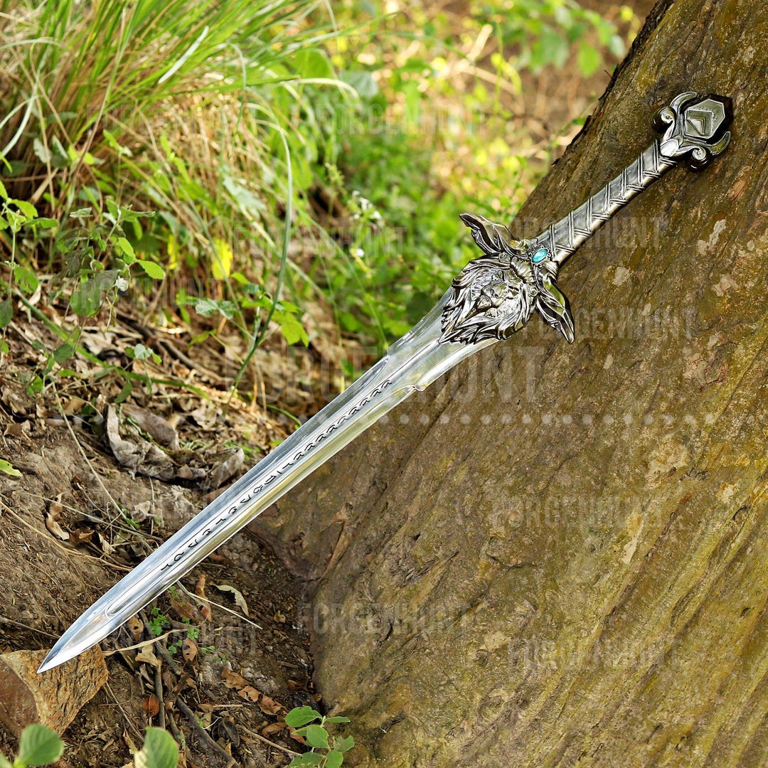WOW Frostmourne Sword Lich King Prop, Warcraft Cosplay Prop, Game Sword ...