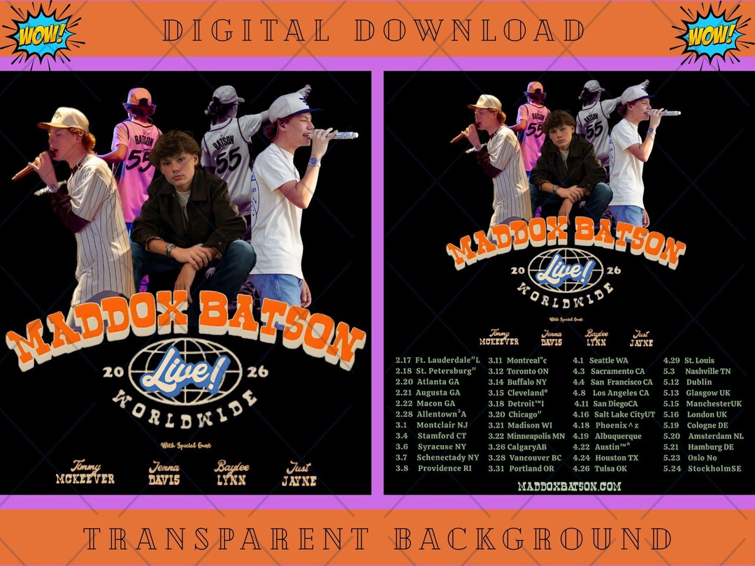 Maddox Batson PNG File: T-shirt Print Ready (digital Download) - Etsy