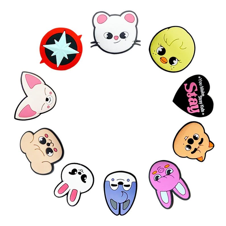 Stray Kids Croc Charms | K-pop Shoe Charms for Clogs | SKZ Fan ...