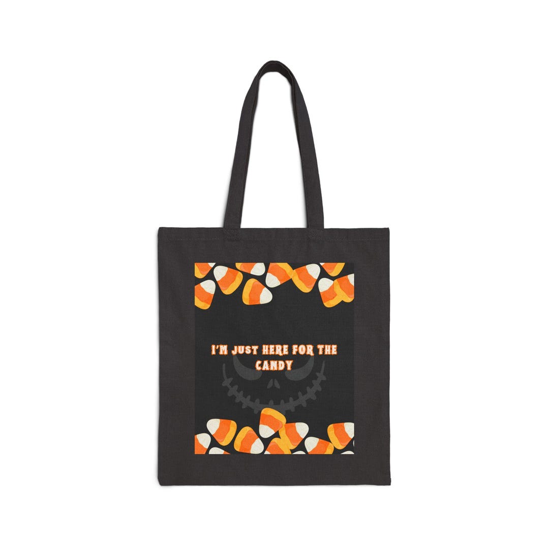 Halloween Cotton Candy Tote Bag: Trick or Treat Theme - Etsy