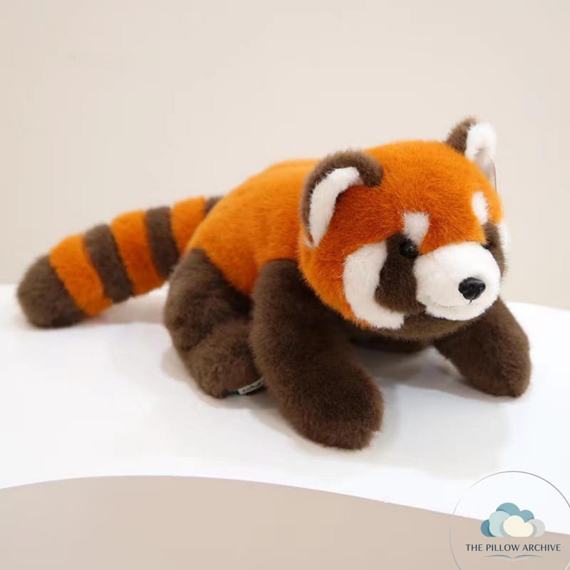 Plush Doll Red Panda - Etsy UK