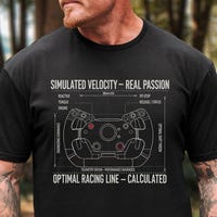Eat Sleep Sim Race Shirt, Simulator Cockpit Esports Racer Experience ...
