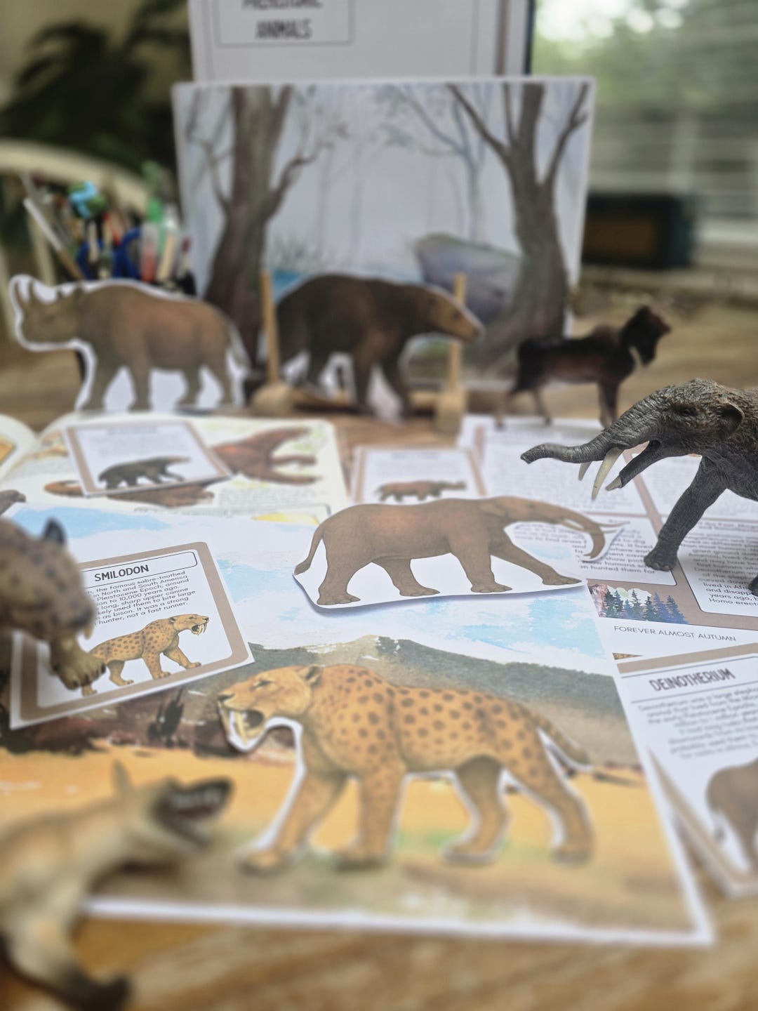 Prehistoric Animals Activity Pack | Kids Learning Printables (PDF ...