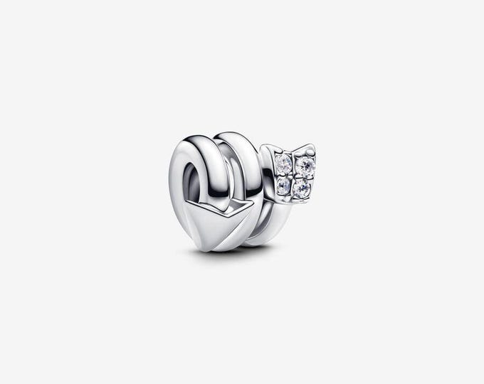 Pandora Twisting Arrow Charm - Etsy
