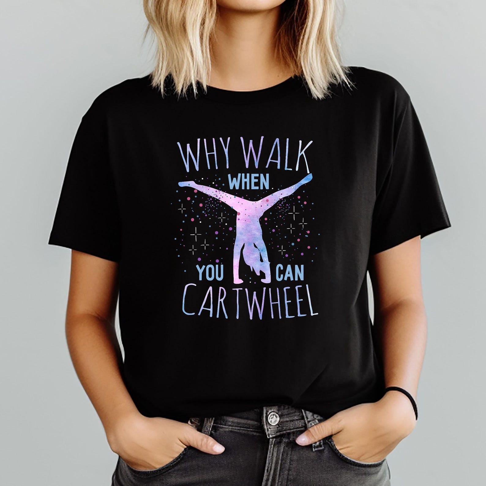 Gymnastics PNG Bundle, Cartwheel Tumbling Gymnast Quotes Digital ...