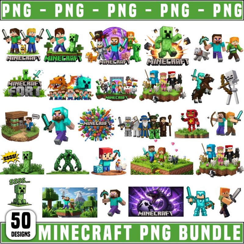 Minecrafts Blocks File - Etsy UK