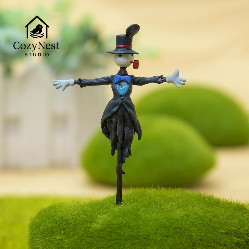 Howl’s Moving Castle Scarecrow Figurines – Turnip Head Mini Collectible ...