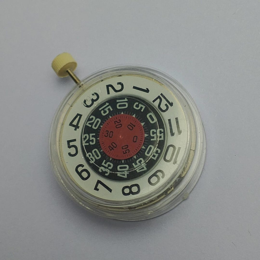 Cal.1253-21 Jump Hour Nos Manual Winding Watch Movements - Etsy