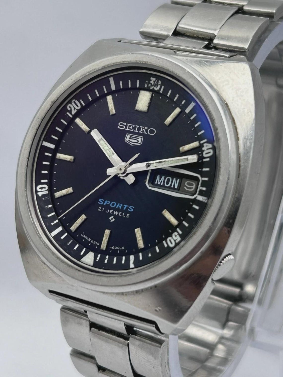 Seiko 5 Sports 6319-6000 Day/date Vintage Men's Watch - Etsy