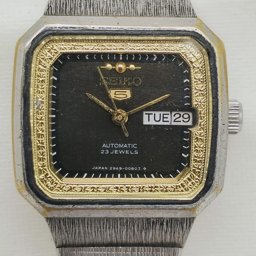 Seiko 5 Automatic 2949-5060 Day/date Vintage Women’s Watch - Etsy