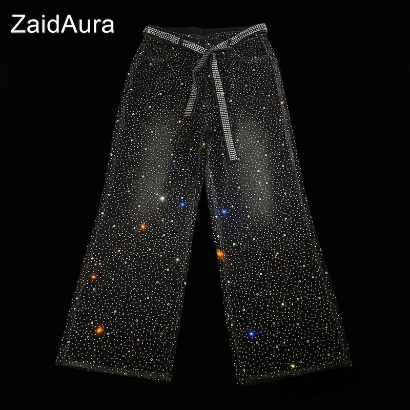 Rhinestoned Jeans for Men - Etsy