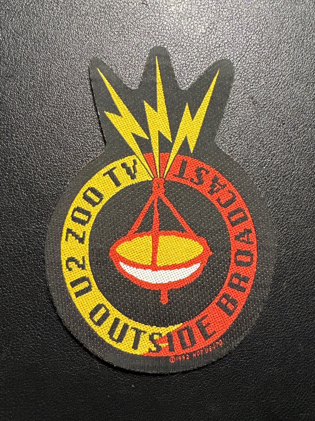 Rare Woven Patch U2 Zoo TV Outside Broadcast - Etsy