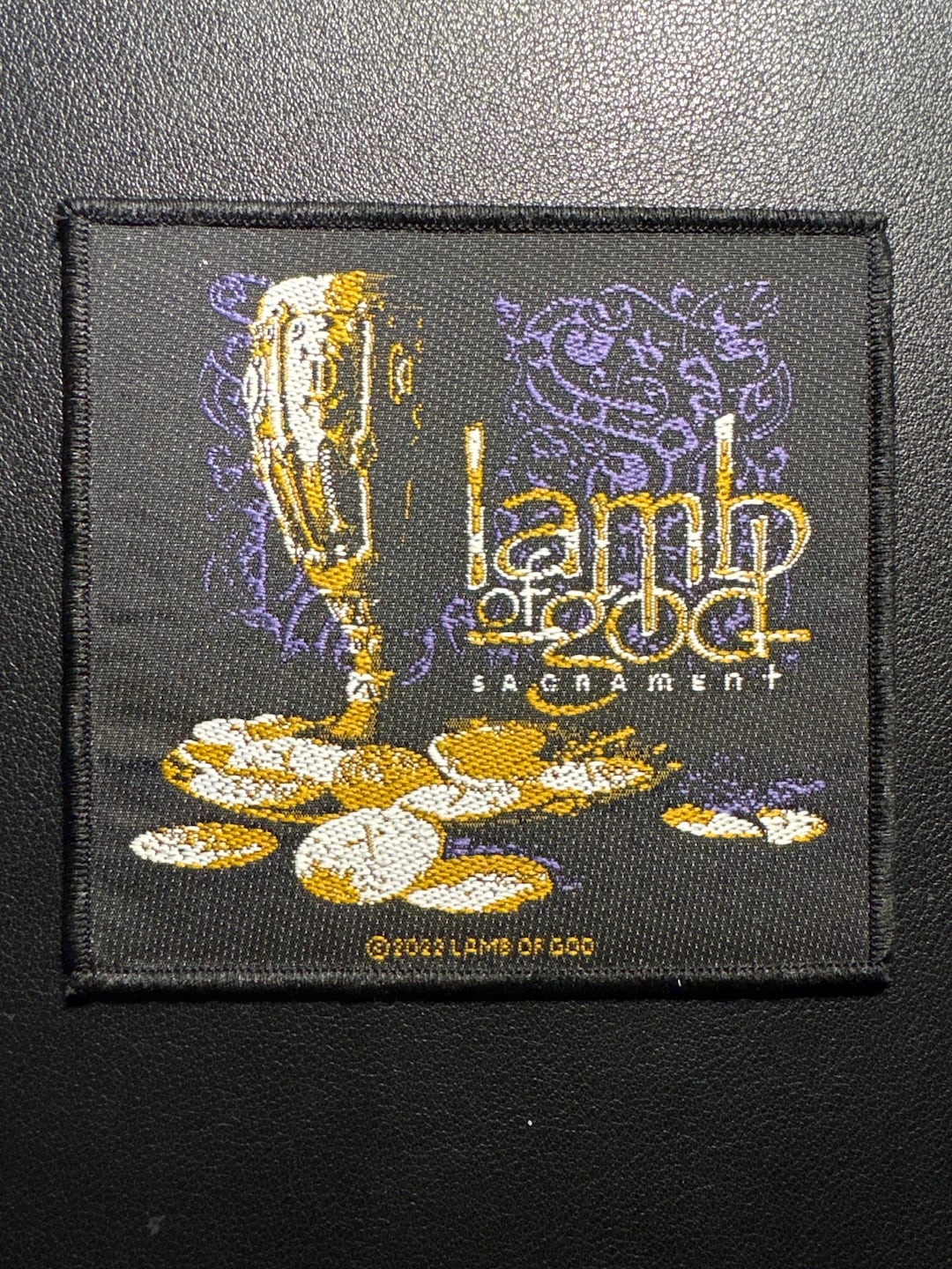 Woven Patch Lamb of God - Sacrament - Etsy