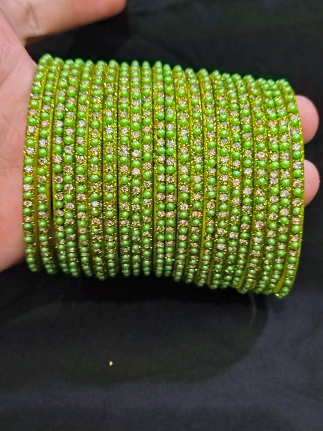 12 Pieces Glass Bangles Parrot Dhani Color Women and Girls Bangles Wedding Bangles Women Fashion ...