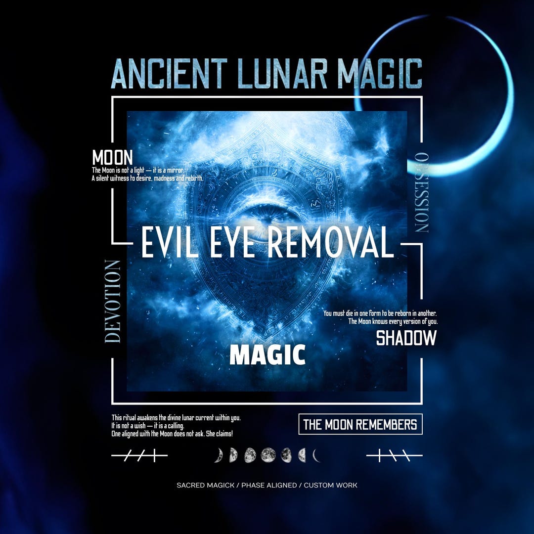 Remove Evil Eye Magic • Hex Cleanse • Return to Sender • Lunar ...