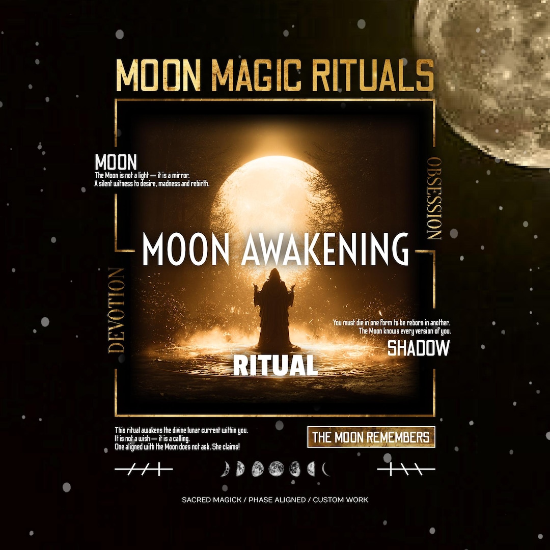 Moon Awakening Ritual • Lunar Initiation Ritual • Energy Calibration ...