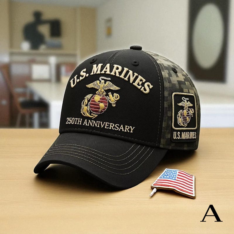 Usmc 250th Anniversary Hats - Etsy